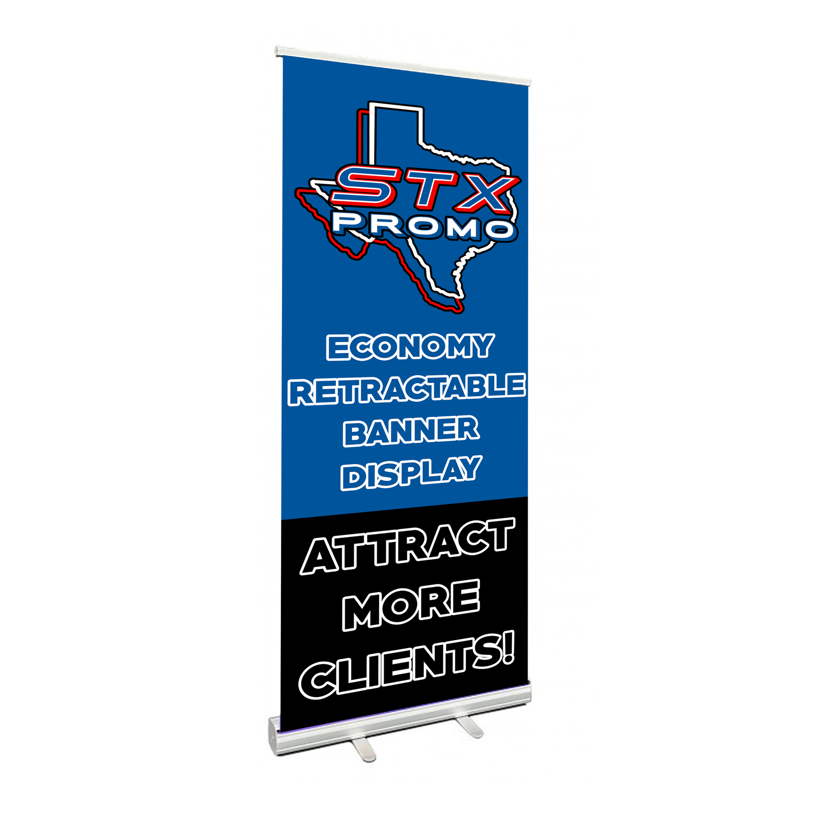 Economy Retractable Banner Display – STX PROMO